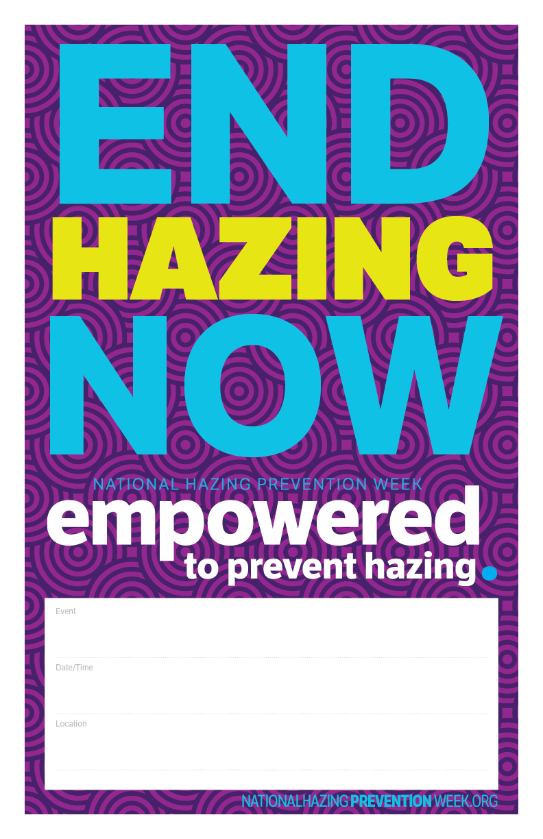 NHPW – awareness posters | Hazing Prevention Network