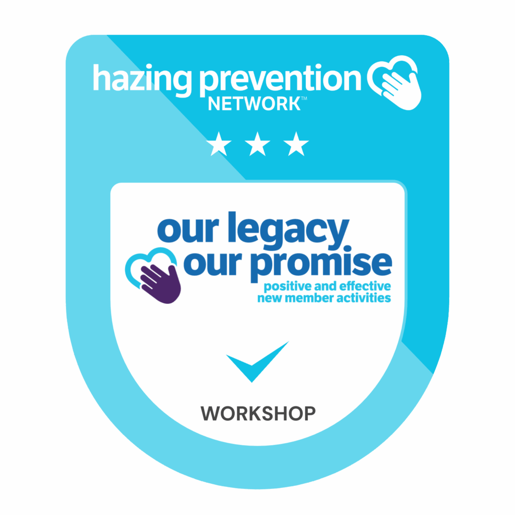 Workshop: Our Legacy, Our Promise: Positive and Effective New Member ...