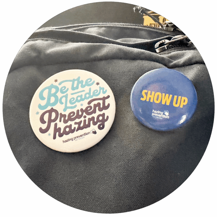 Stickers and Buttons - Hazing Prevention Network